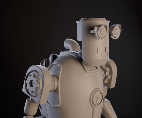 ArtStation - Pascal - Nier Automata 3D printable | Resources