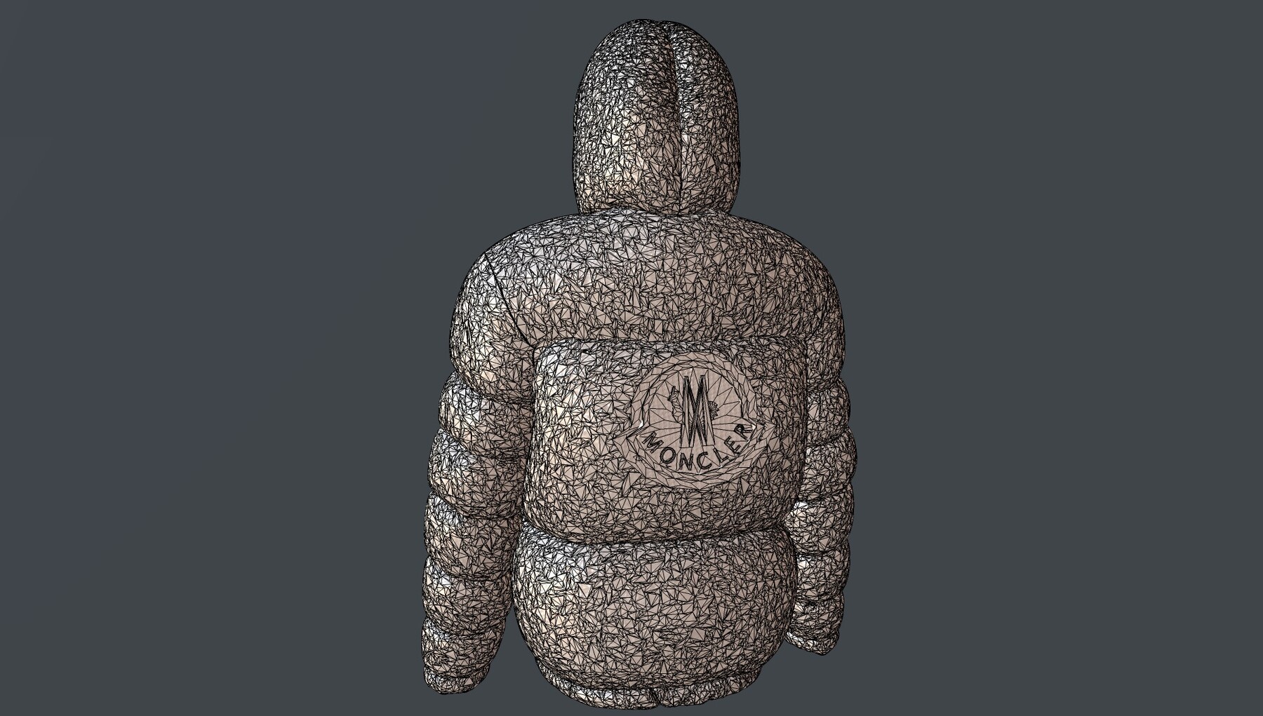 ArtStation - Moncler Suede Jacket Low-poly | Game Assets
