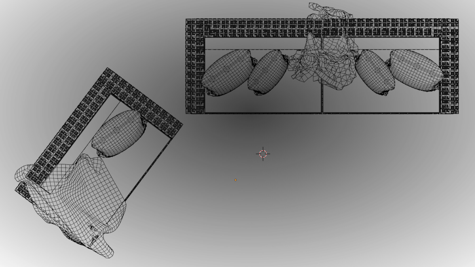 ArtStation - Wicker Sofa Set 3D Model | Resources