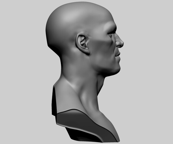 ArtStation - Stylized Male Head Printable | Resources