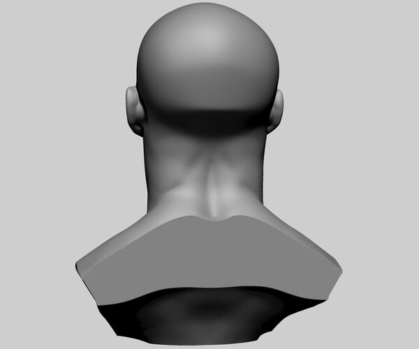 ArtStation - Stylized Male Head Printable | Resources