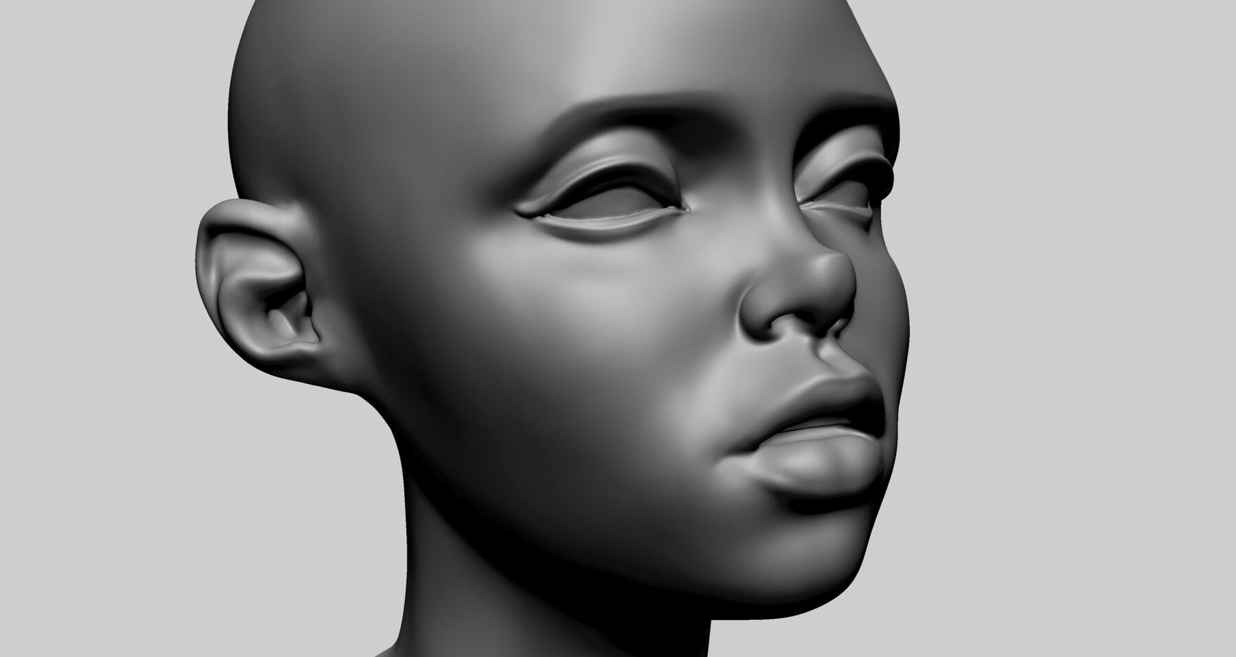Artstation Stylized Female Head D Resources 