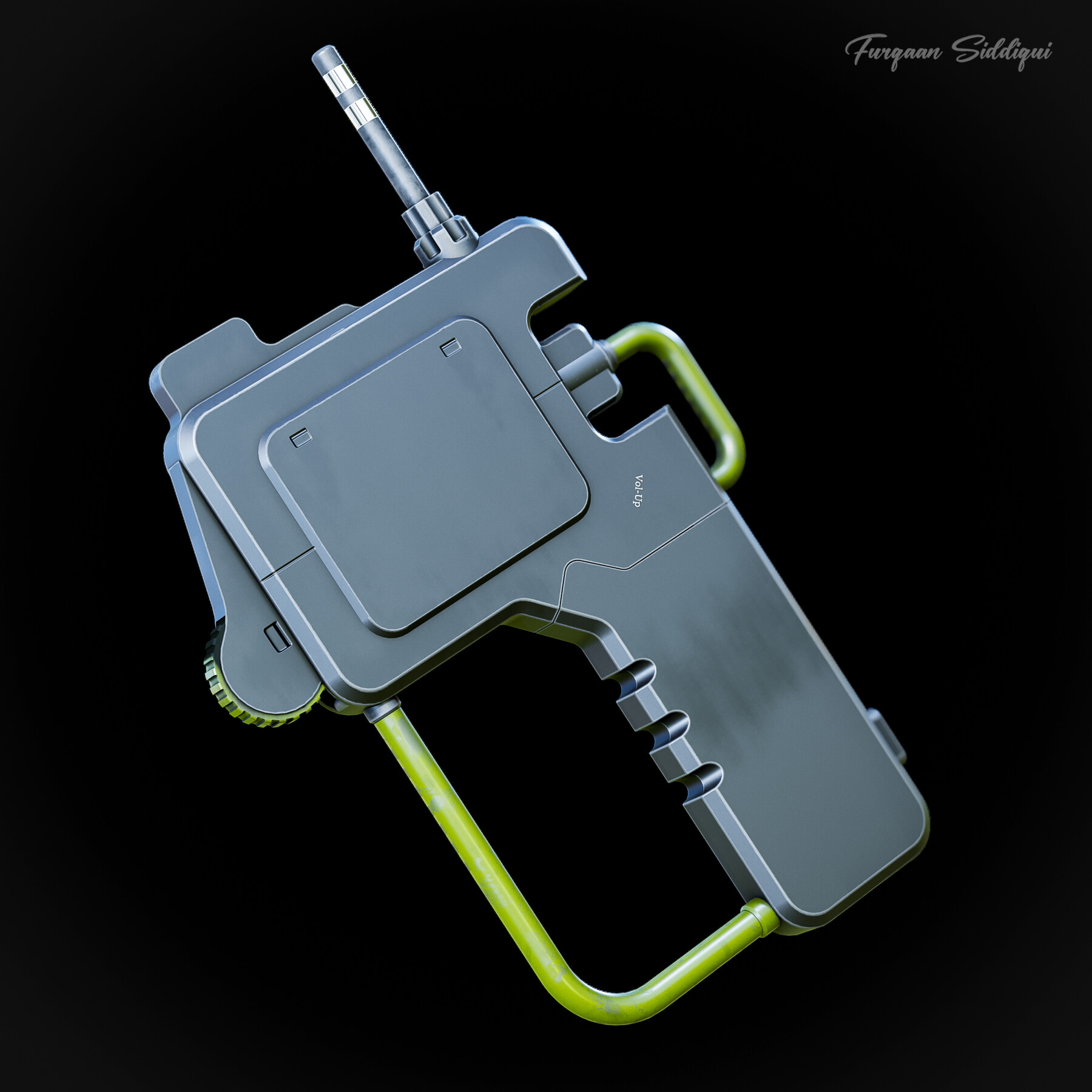 ArtStation - Sci-fi Controller V8 PBR | Game Assets