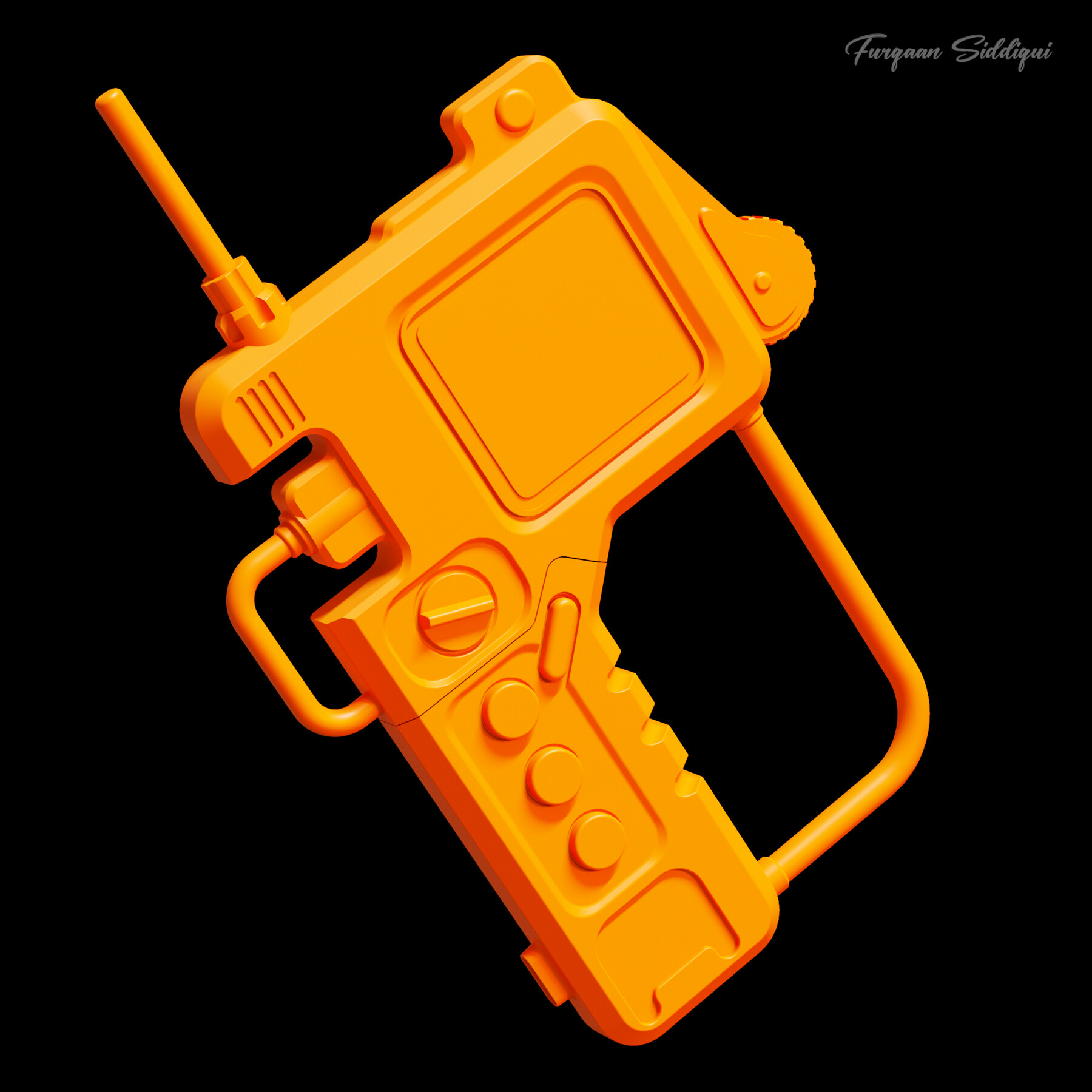 ArtStation - Sci-fi Controller V8 PBR | Game Assets