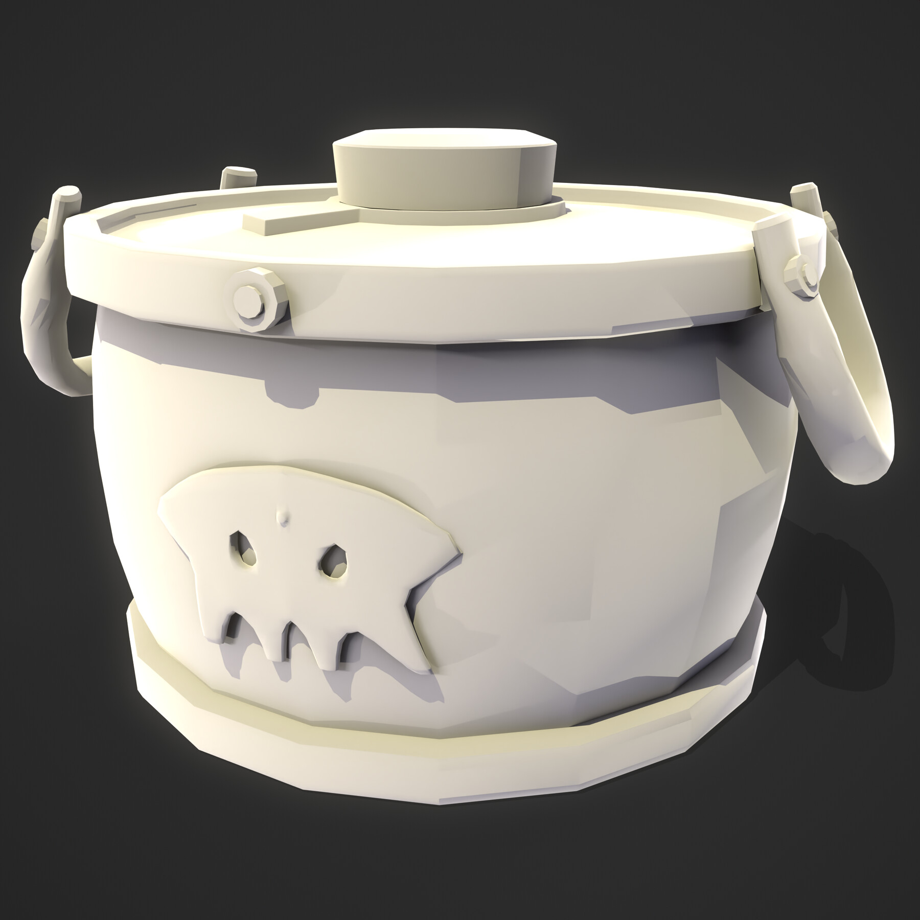 ArtStation - Burned Pot Model with PBR texturing | Game Assets