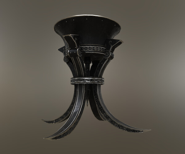 ArtStation - Fantasy Brazier | Game Assets