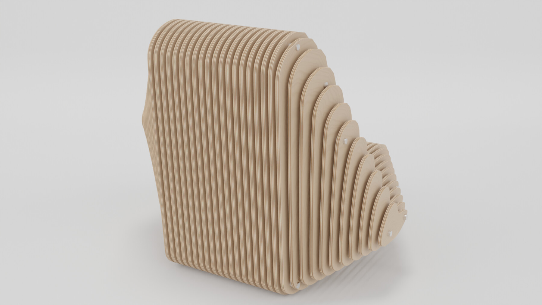 ArtStation - Asymmetrical Parametric chair | Resources