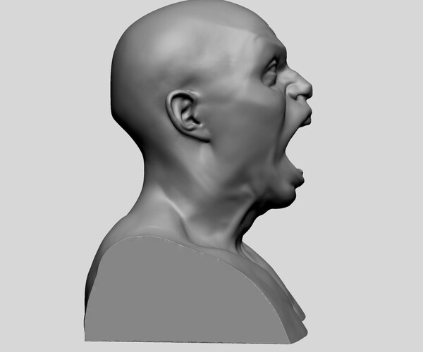 ArtStation - Male Head Printable A | Resources