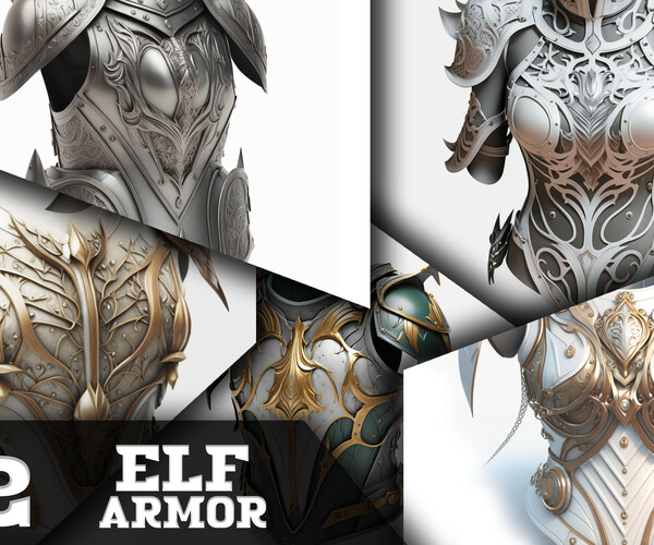 ArtStation - 102 Elf Armor (4K Resolution) | Artworks