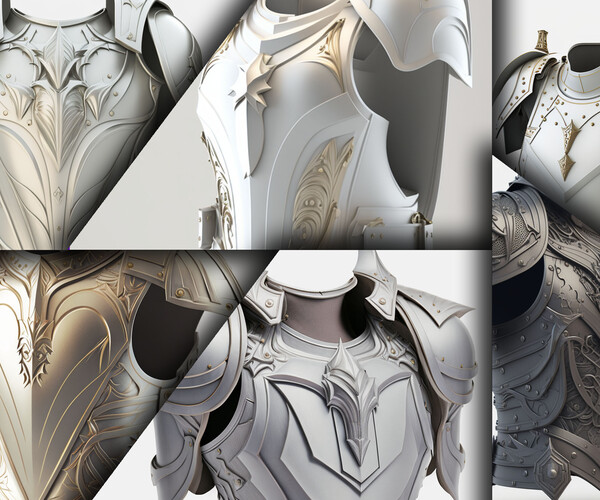 ArtStation - 102 Elf Armor (4K Resolution) | Artworks