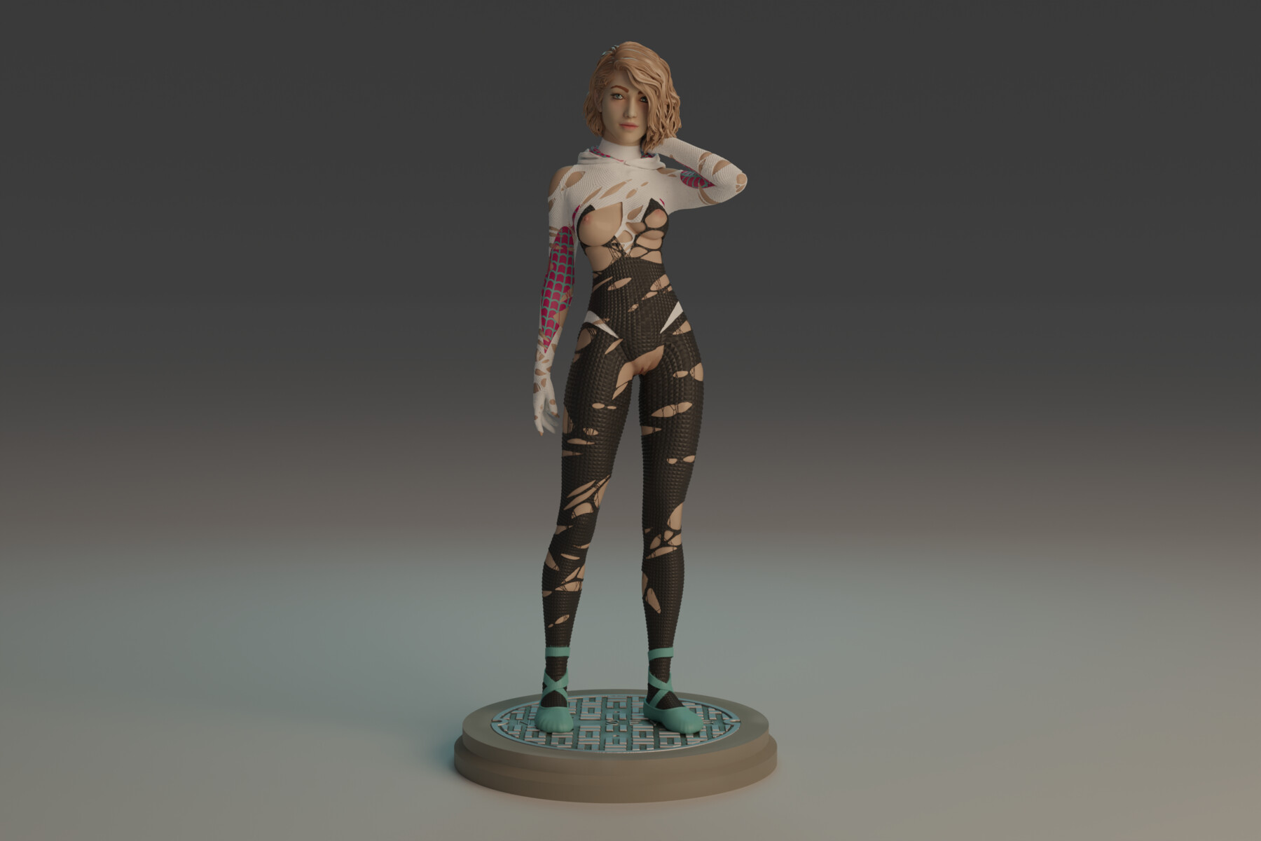 ArtStation - Gwen Stacy NSFW statue | Resources
