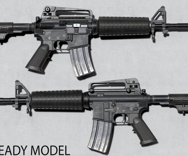 ArtStation - M4A1 | Game Assets