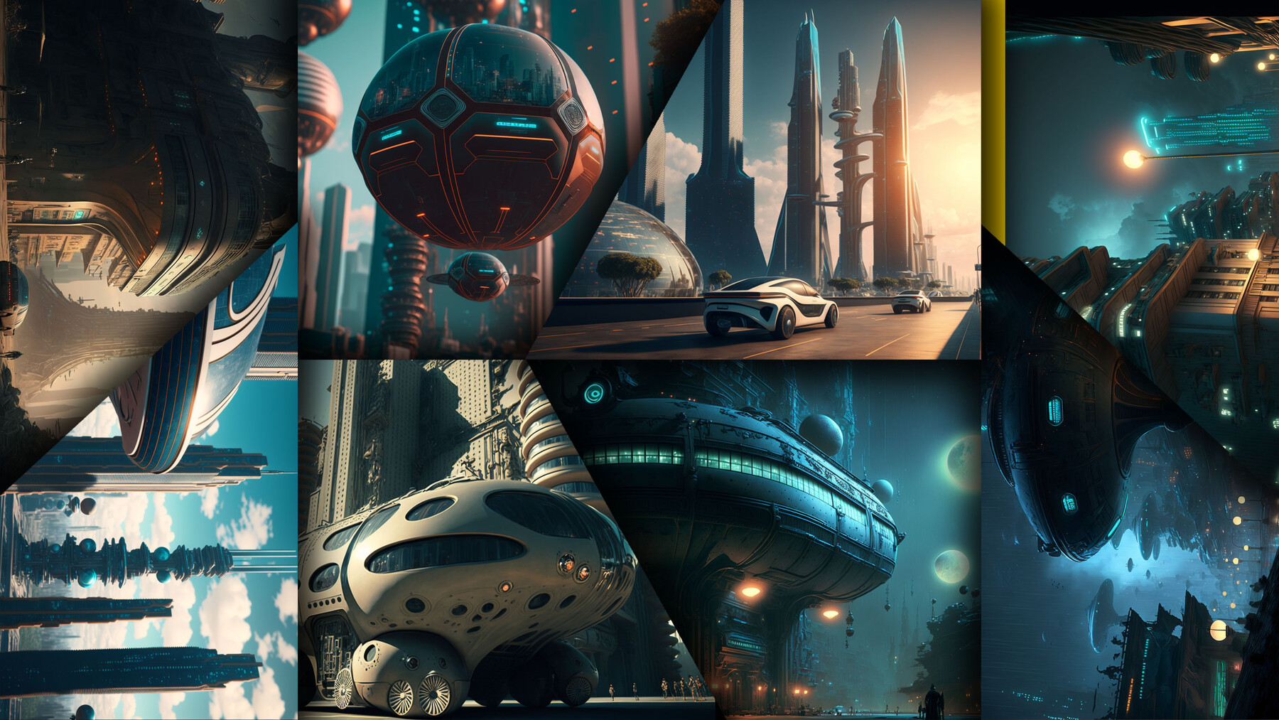 ArtStation - 106 Future Environments (More Than 8K Resolution) | Artworks