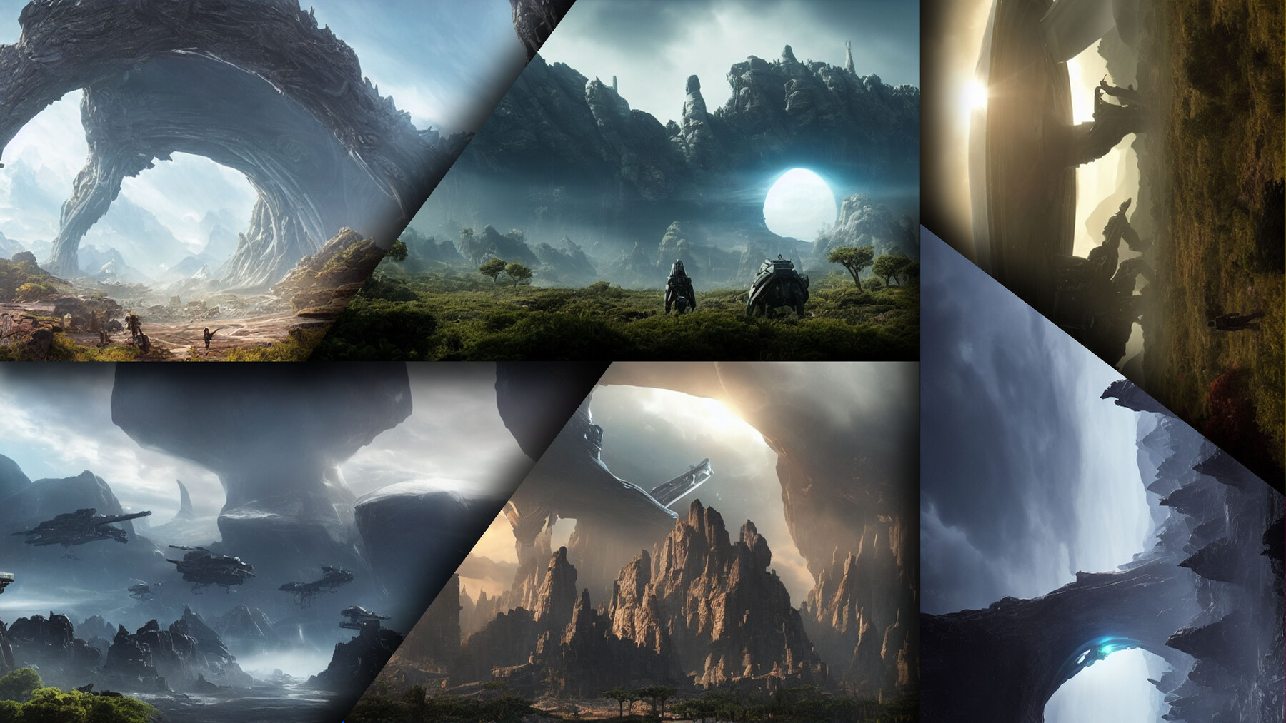 ArtStation - 113 Space Environment (More Than 8K Resolution) | Artworks