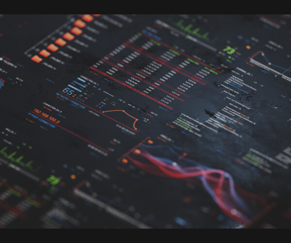 ArtStation - Animation Futuristic UI HUD Pack | Game Assets