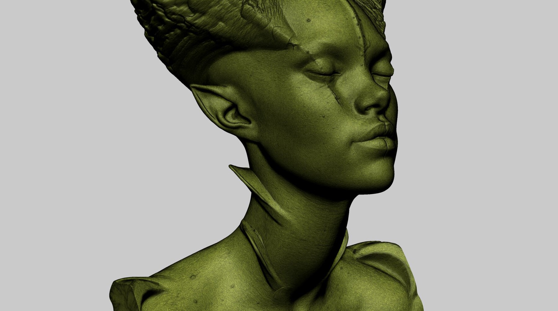ArtStation - Fantasy Female Bust A | Resources