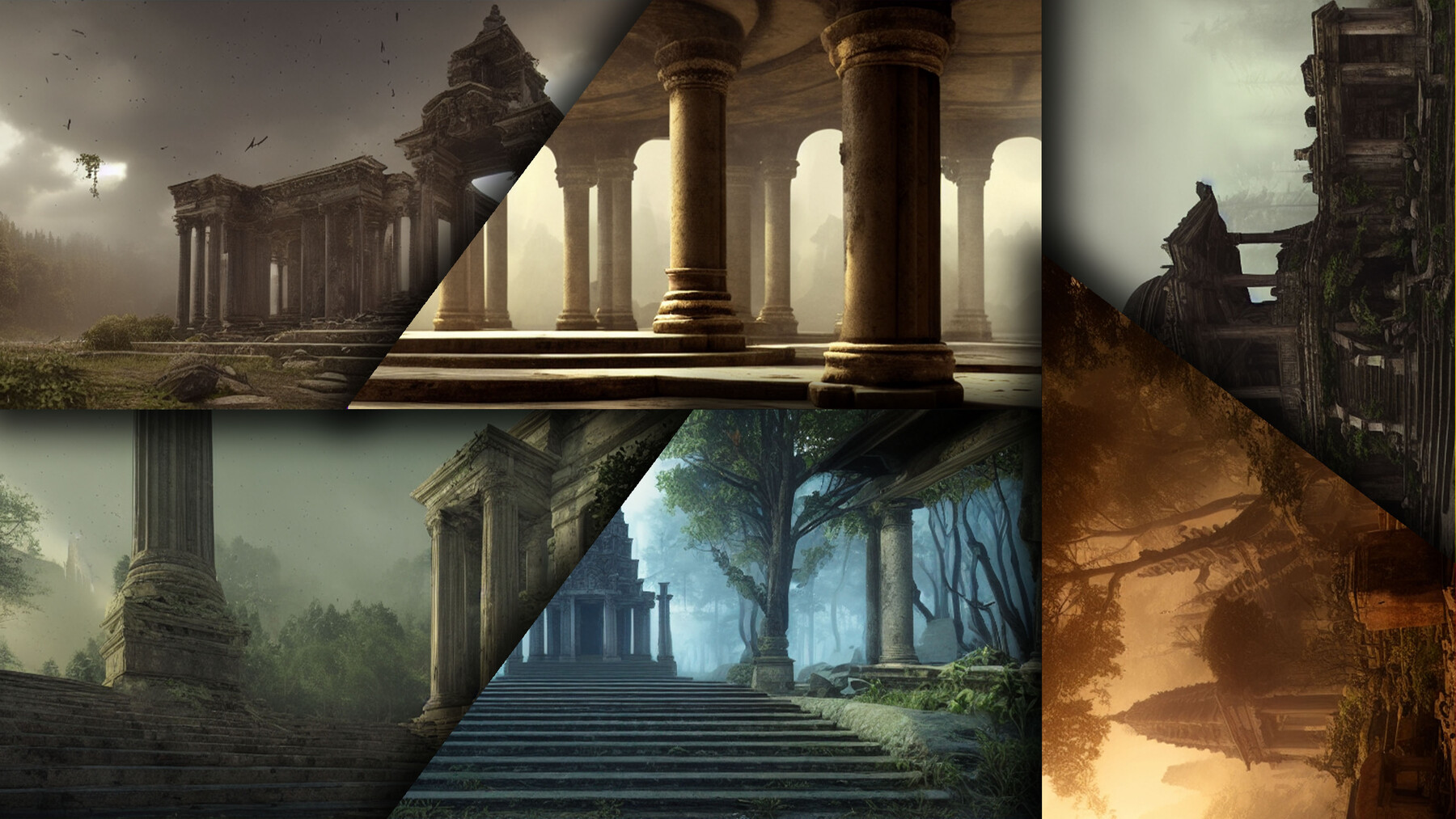 ArtStation - 148 Destroyed Historical Buildings (More Than 8K ...