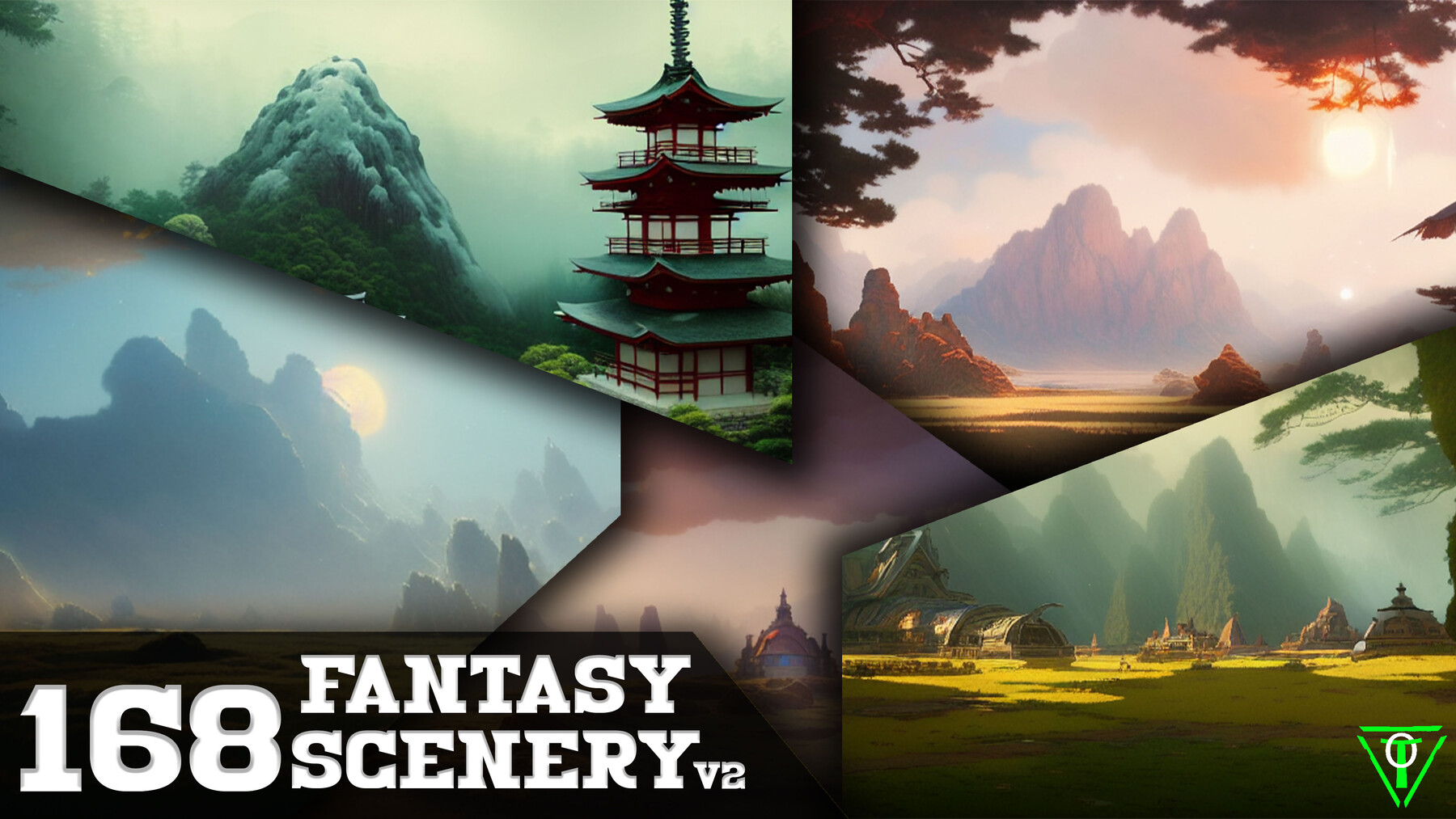 ArtStation - 168 Fantasy scenery V2 (More Than 8K Resolution) | Artworks