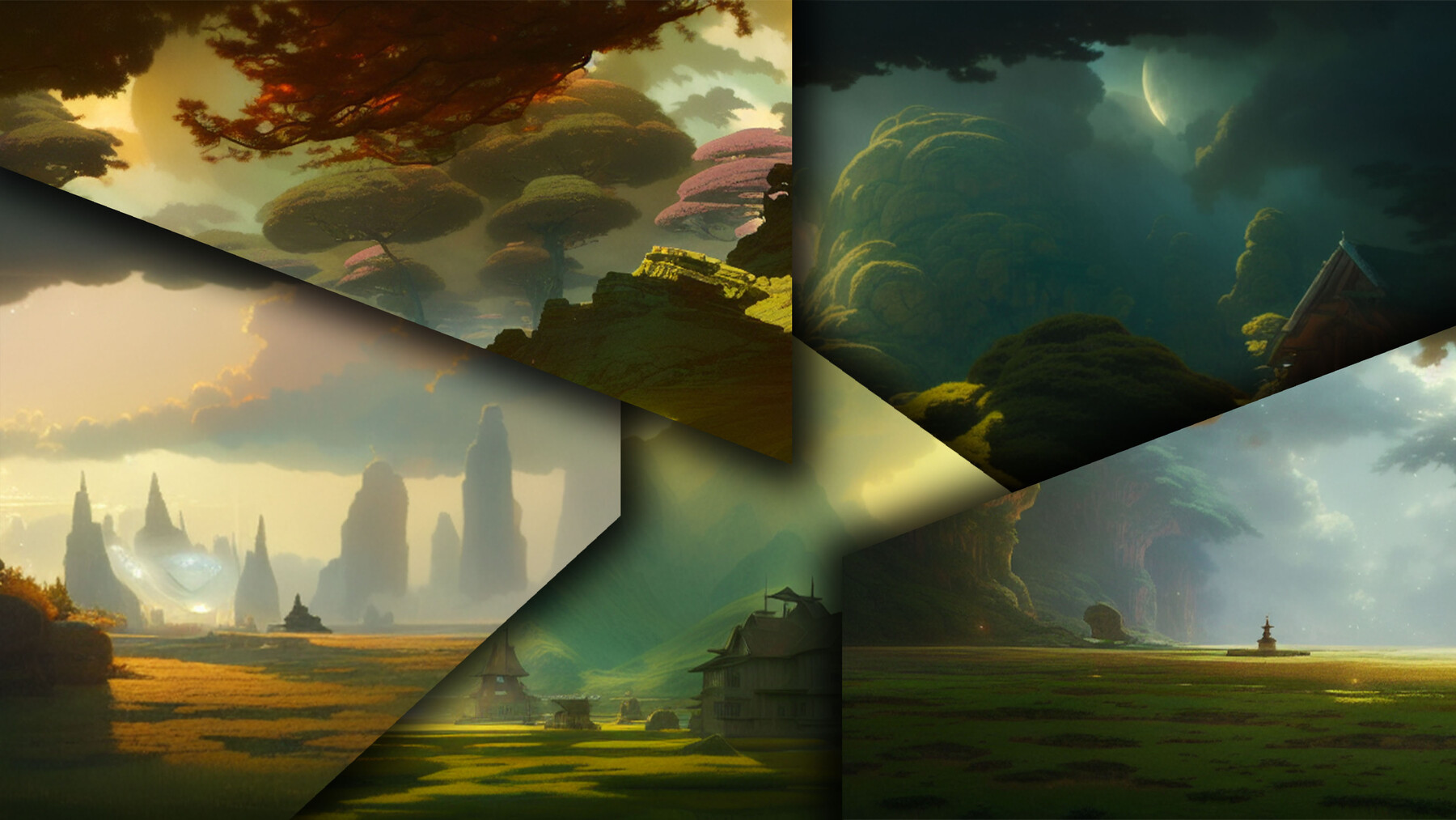 ArtStation - 168 Fantasy scenery V2 (More Than 8K Resolution) | Artworks