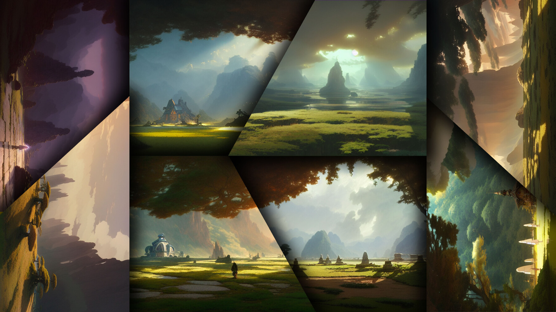 ArtStation - 168 Fantasy scenery V2 (More Than 8K Resolution) | Artworks