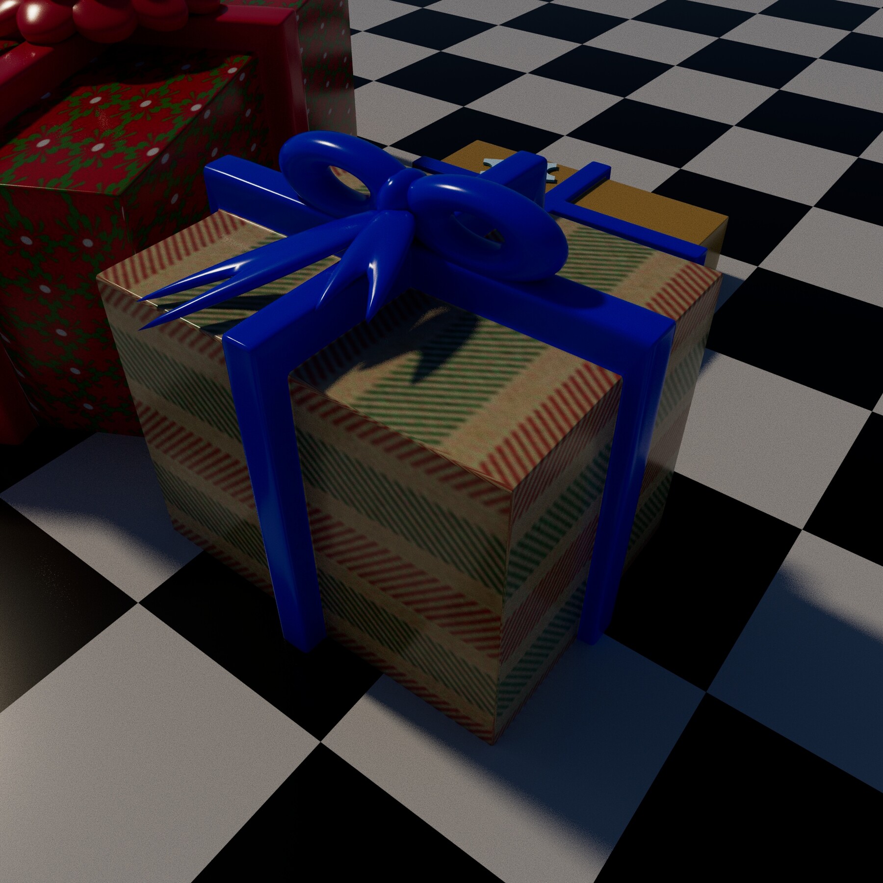 ArtStation - Set of Presents (3) | Game Assets