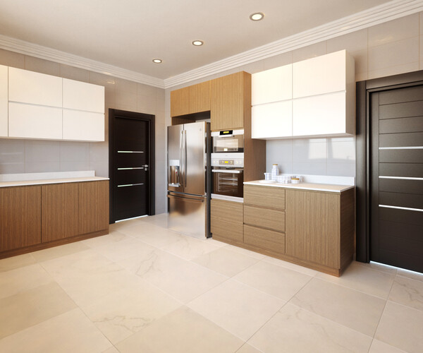 ArtStation - kitchen interior scene | Resources