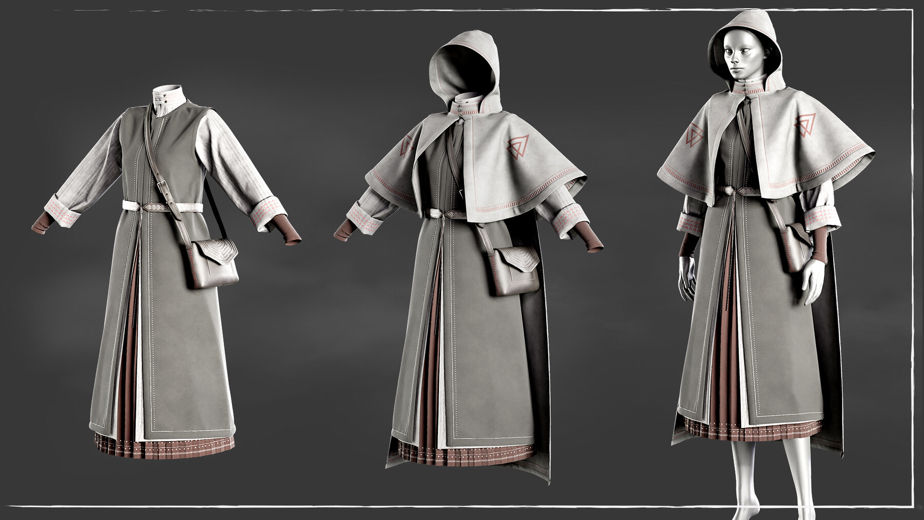 ArtStation - Fantasy Outfit /Marvelous Designer / 4k Textures/Smart ...
