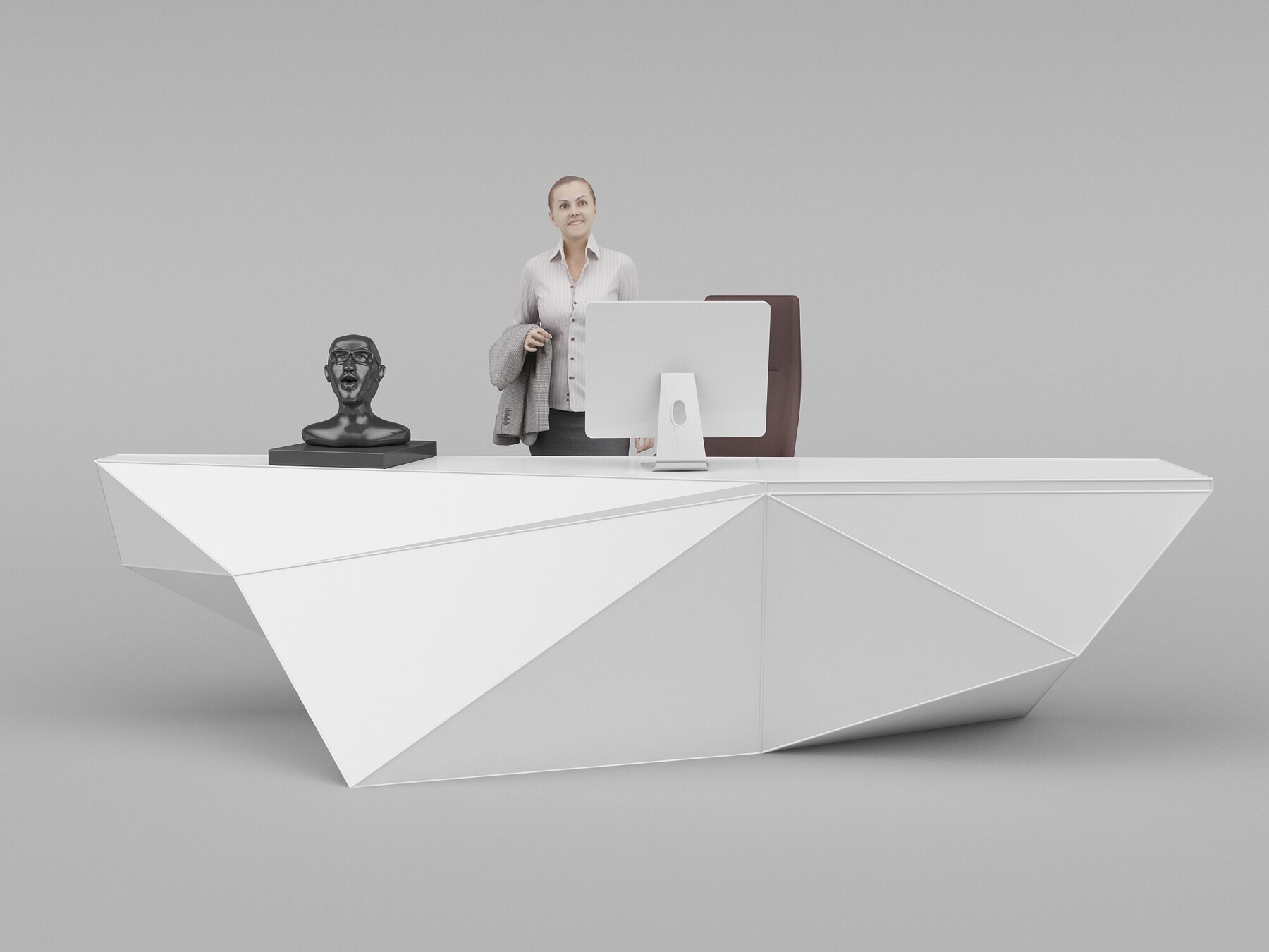 ArtStation - Reception Desk - 011 | Resources