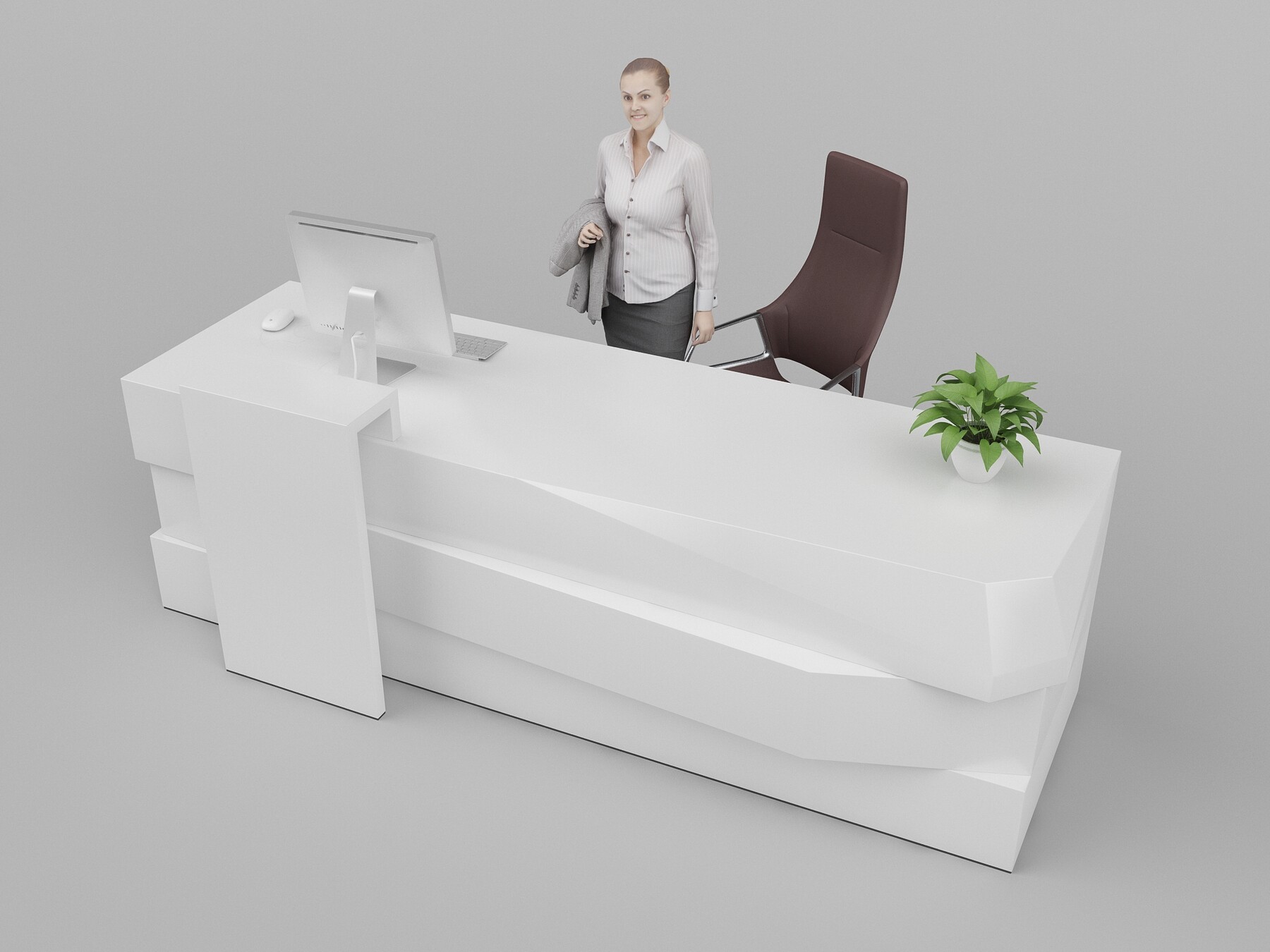 ArtStation - Reception Desk - 020 | Resources