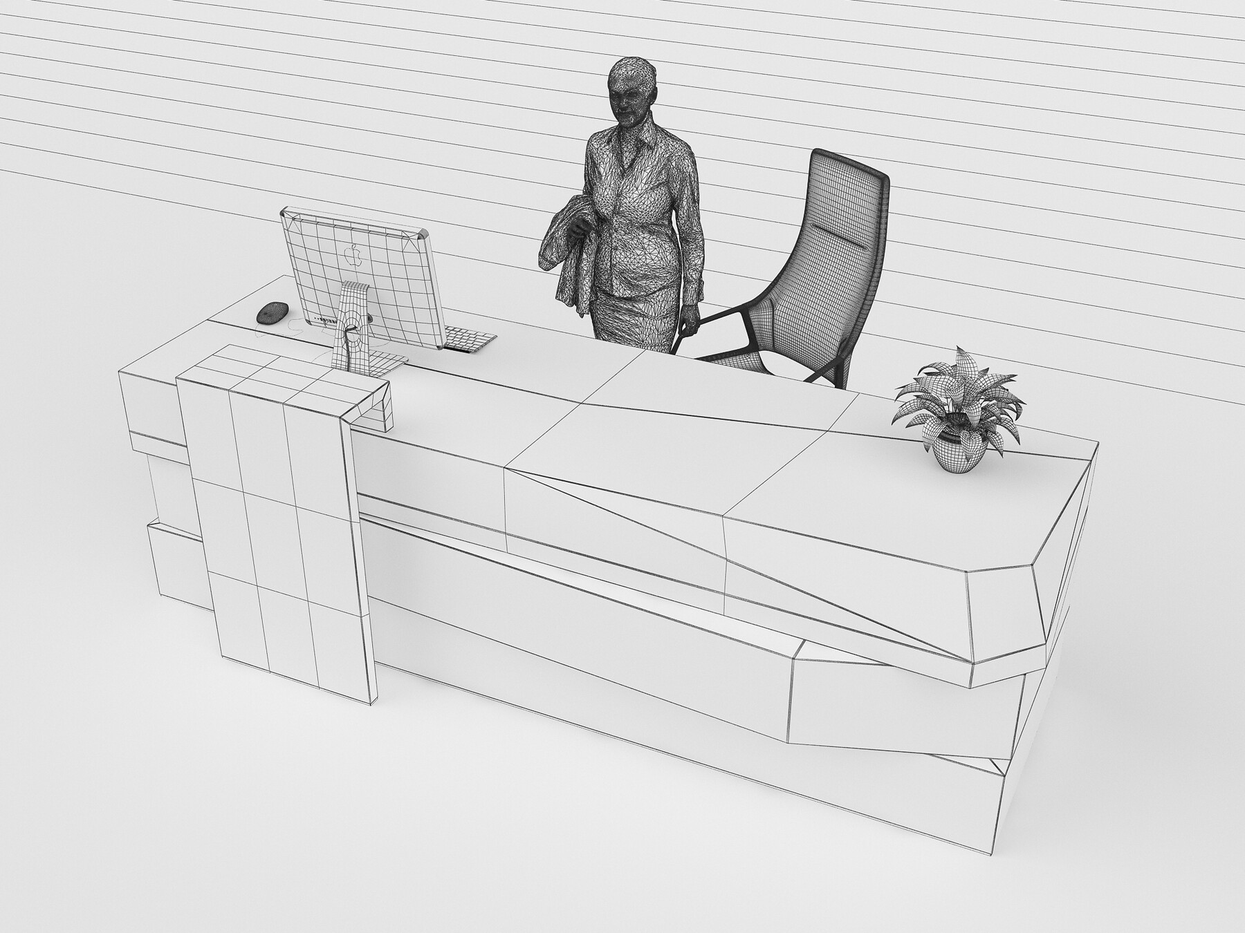 ArtStation - Reception Desk - 020 | Resources
