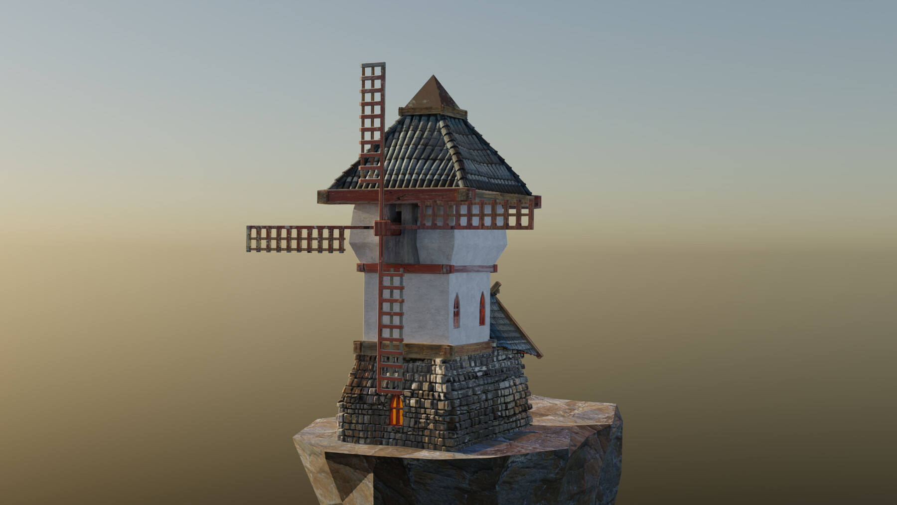 ArtStation - Windmill | Game Assets