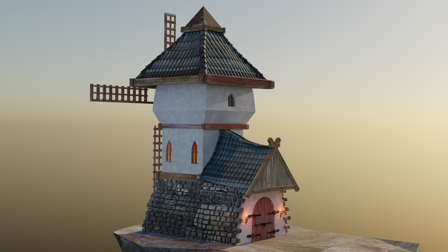 ArtStation - Windmill | Game Assets