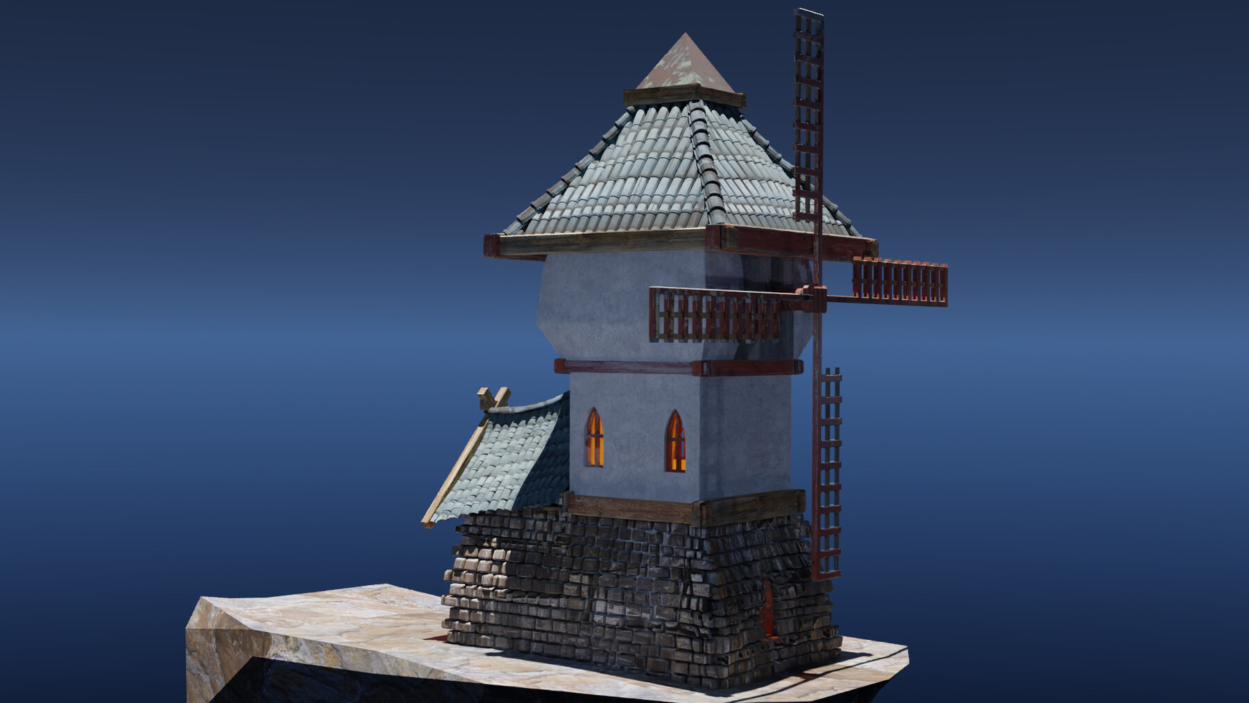 ArtStation - Windmill | Game Assets