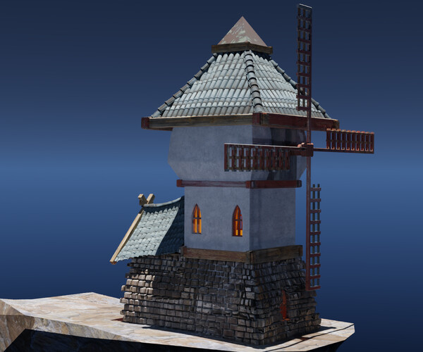 ArtStation - Windmill | Game Assets