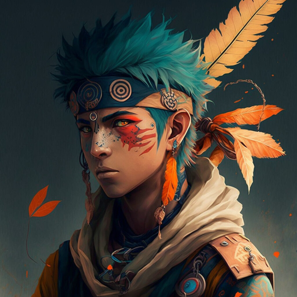 ArtStation - Indian Native Naruto Uzumaki and Sasuke Uchiha | Artworks