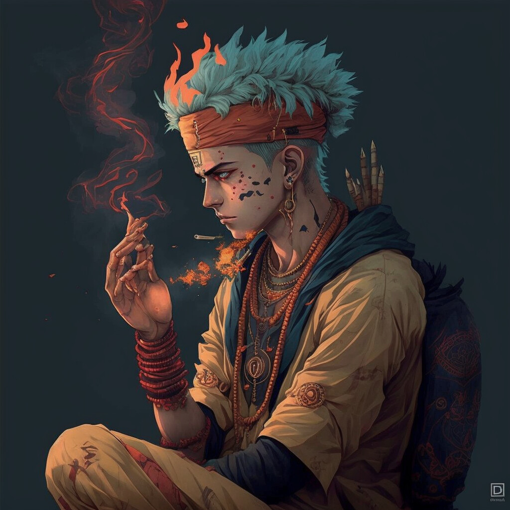 ArtStation - Indian Native Naruto Uzumaki and Sasuke Uchiha | Artworks