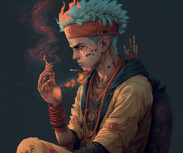 ArtStation - Indian Native Naruto Uzumaki and Sasuke Uchiha | Artworks