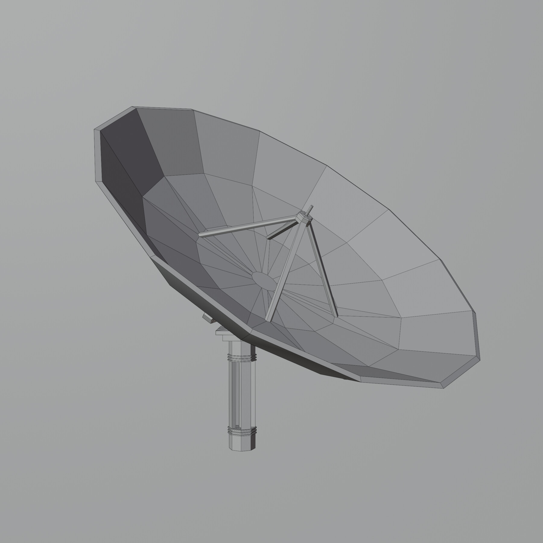 ArtStation - Parabolic antenna | Game Assets