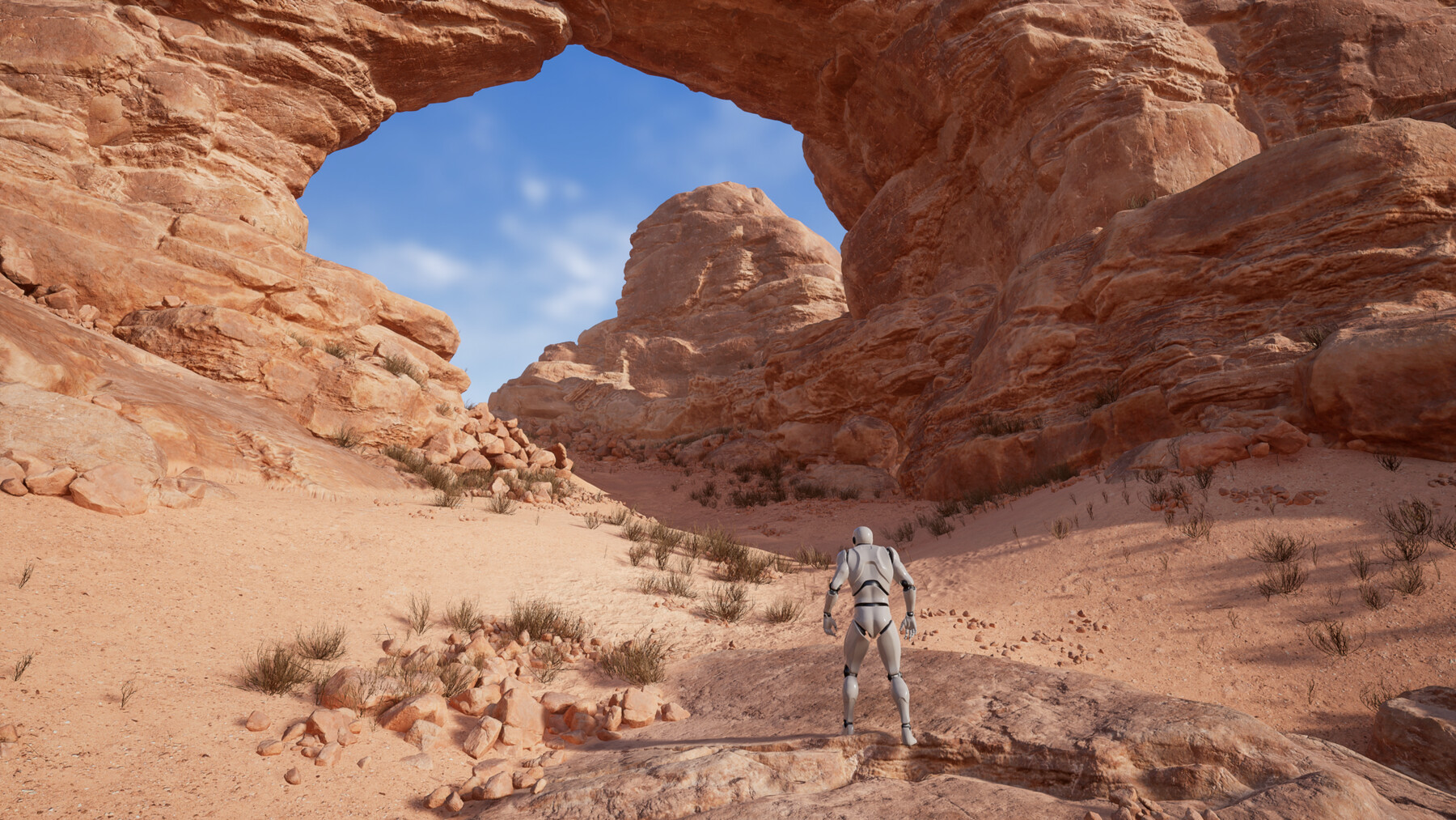 ArtStation - Desert Cliffs and Rocks [Unreal Engine 4 & 5] | Game Assets