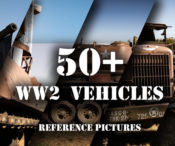 ArtStation - 50+ WW2 vehicle reference images | Resources