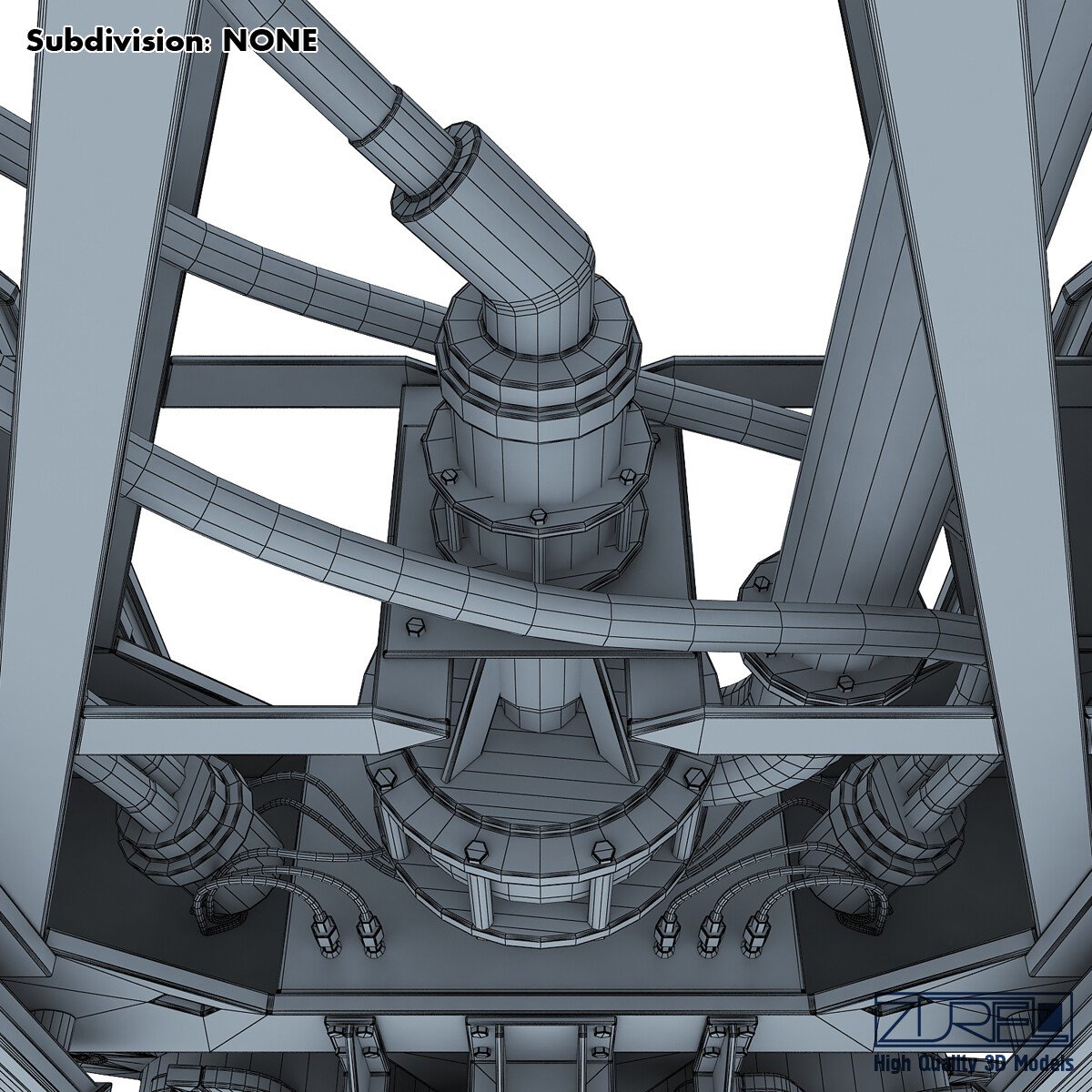 ArtStation - Drilling Rig | Resources