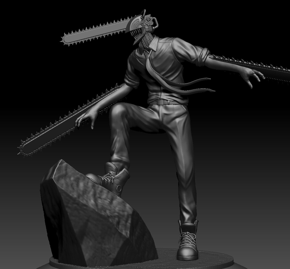 ArtStation - CHAINSAWMAN 3D print model | Resources