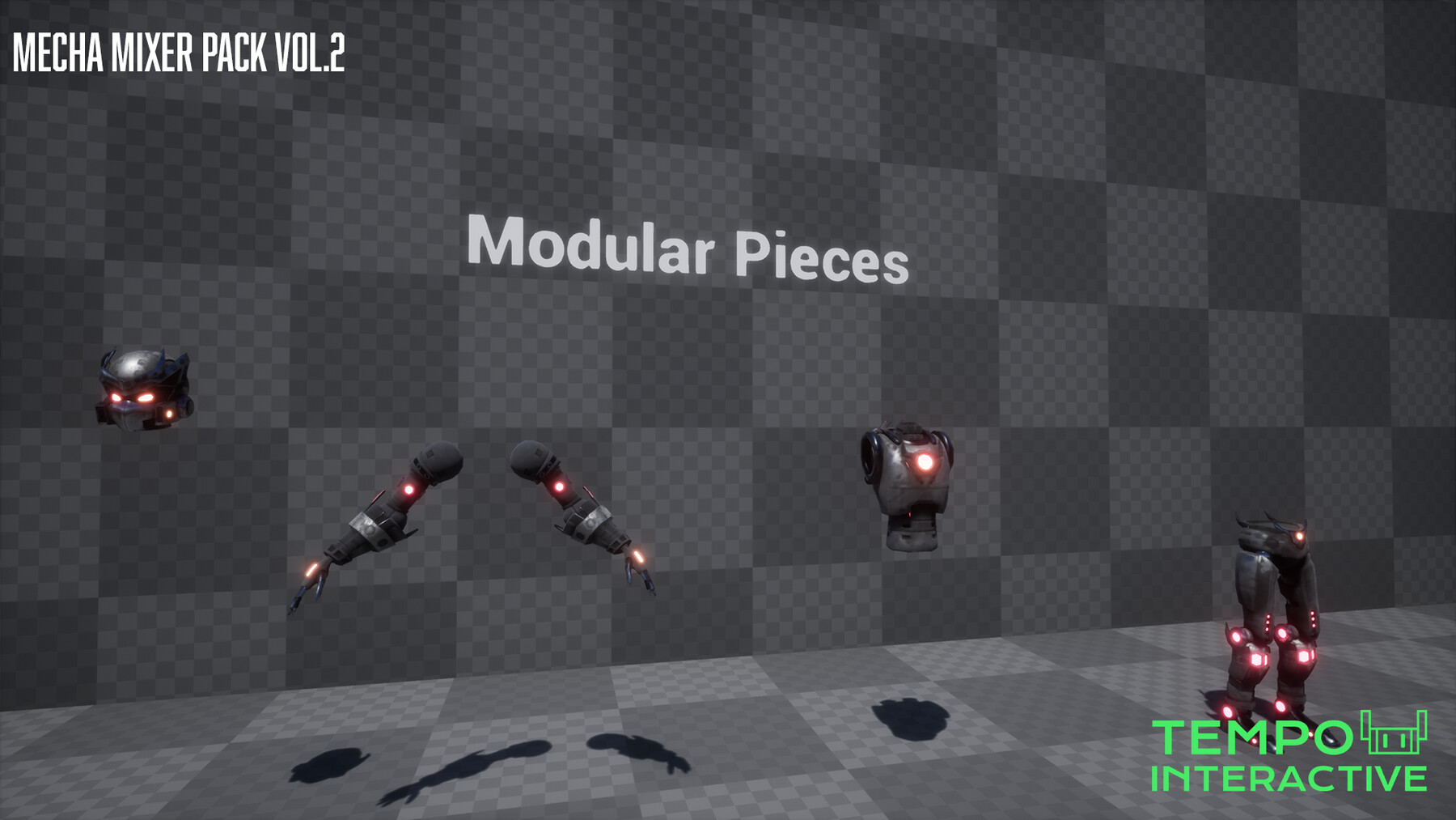 ArtStation - Mecha Mixer Collection | Game Assets