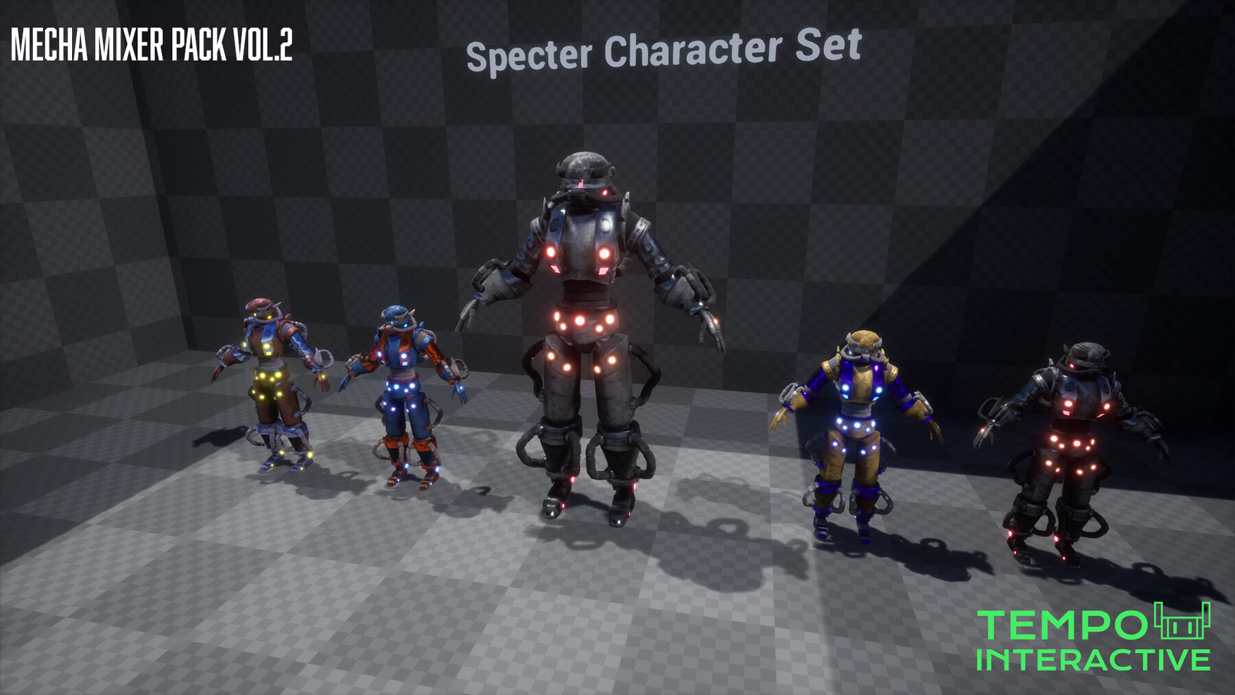 ArtStation - Mecha Mixer Collection | Game Assets