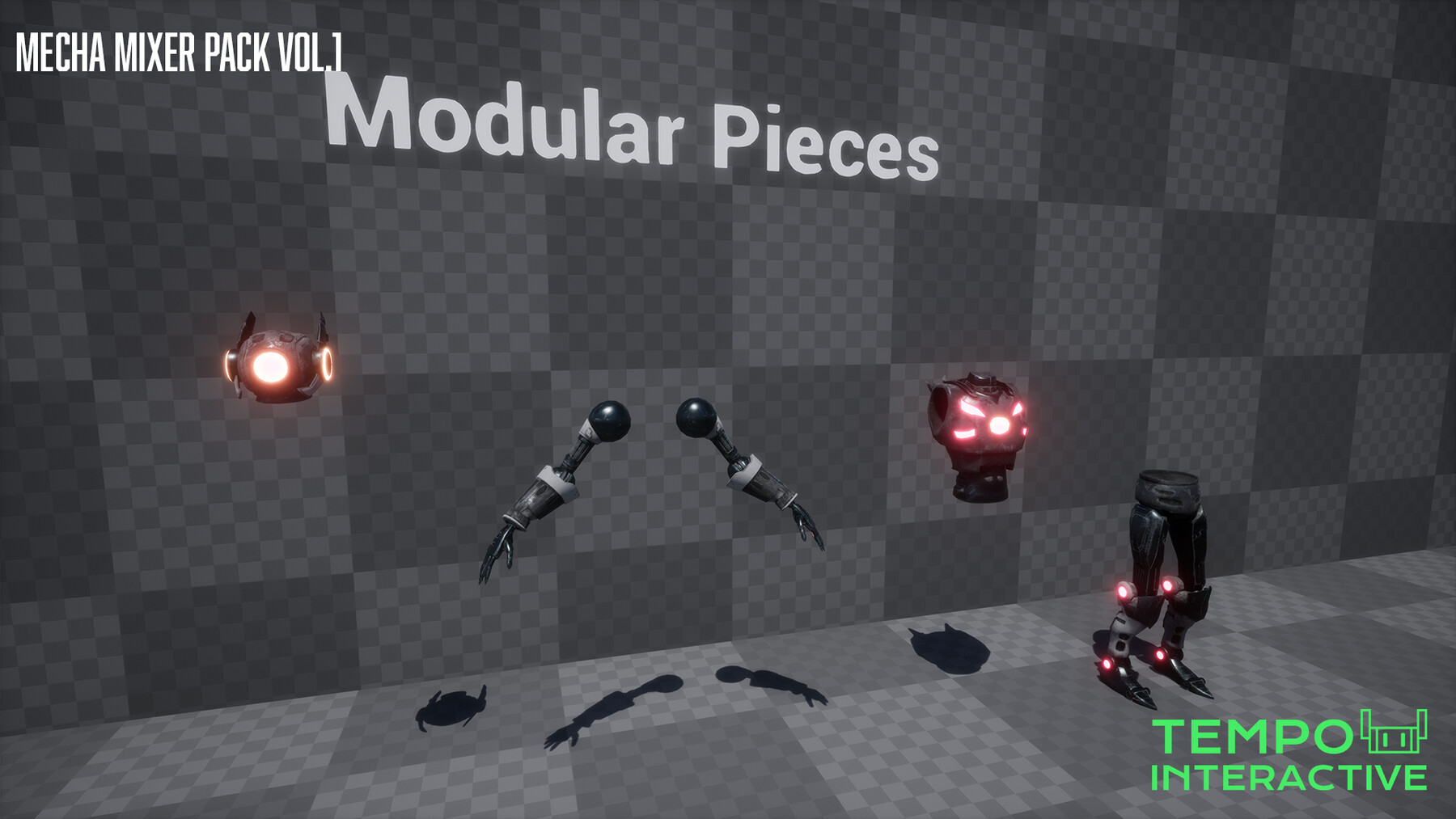 ArtStation - Mecha Mixer Collection | Game Assets