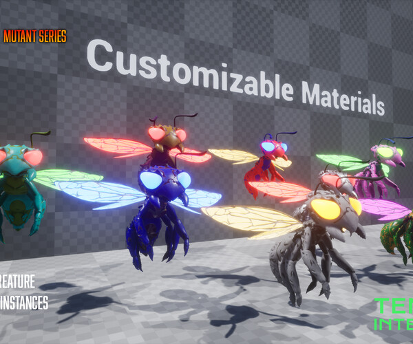 ArtStation - Razor Bug - Mutant Series | Game Assets