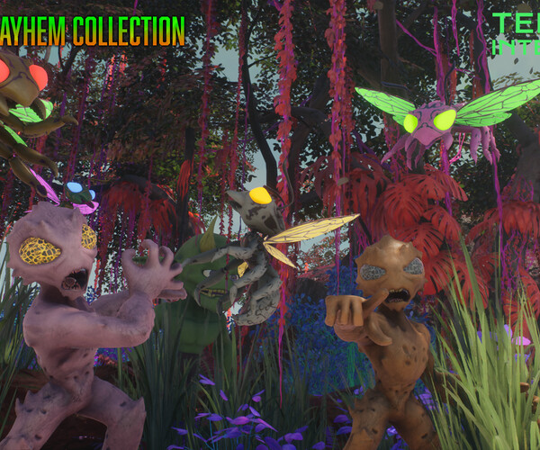 ArtStation - Mutant Mayhem Collection | Game Assets