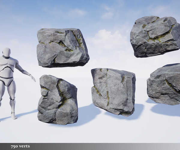 ArtStation - Realistic-Looking Cliffs and Rocks [Unreal Engine 4 & 5 ...