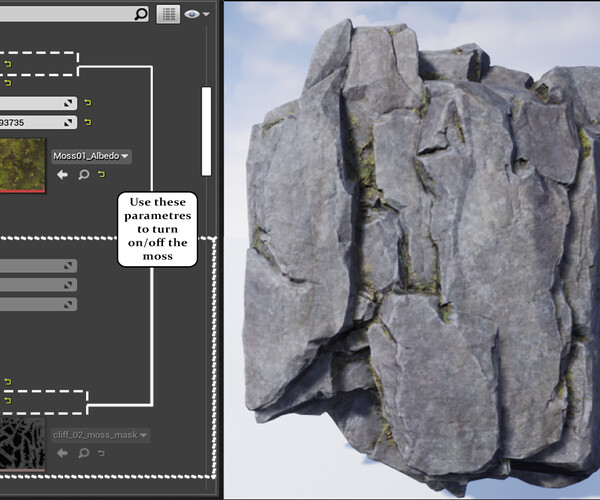 ArtStation - Realistic-Looking Cliffs and Rocks [Unreal Engine 4 & 5] | Game Assets