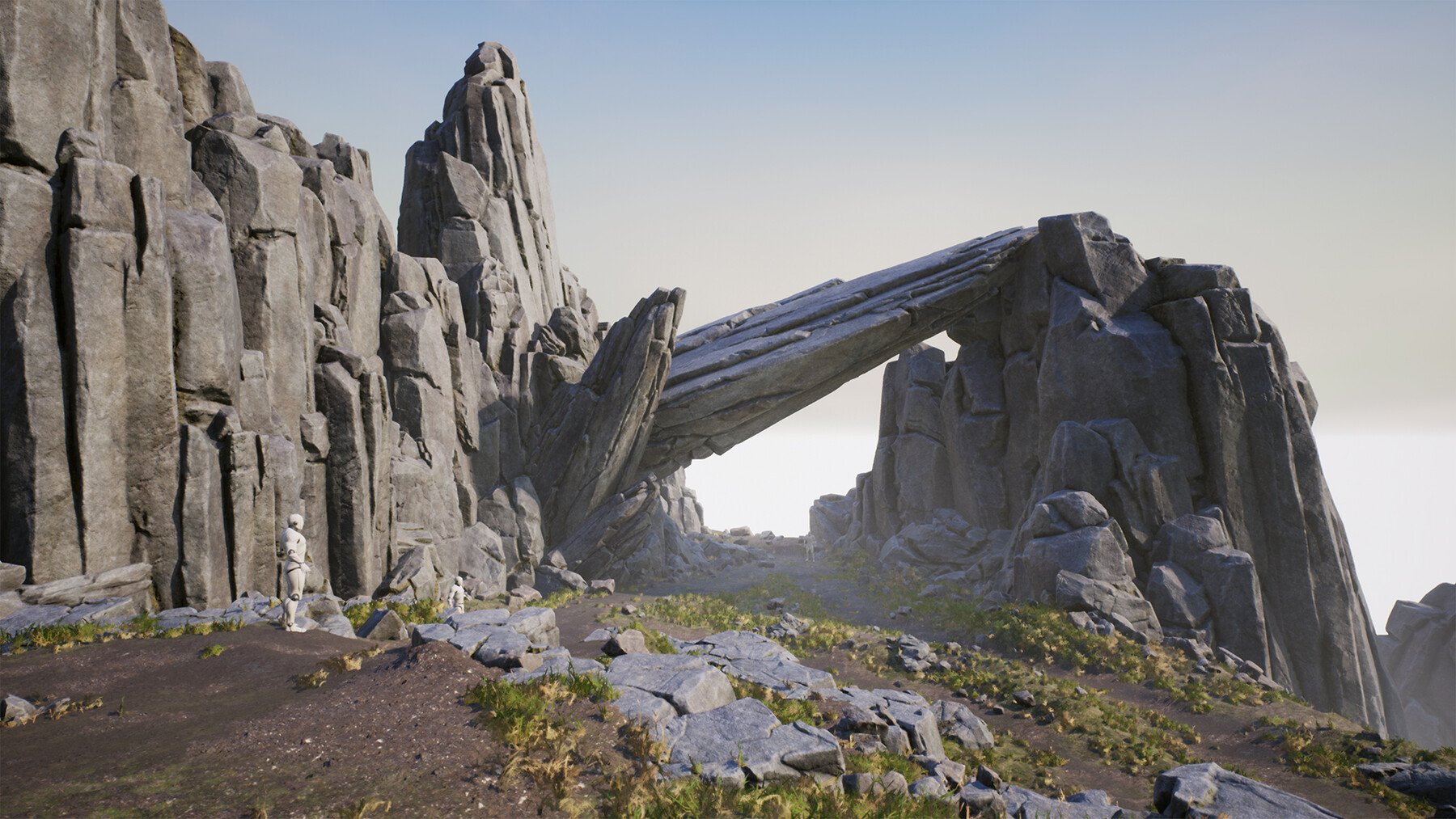 ArtStation - Realistic-Looking Cliffs and Rocks [Unreal Engine 4 & 5 ...